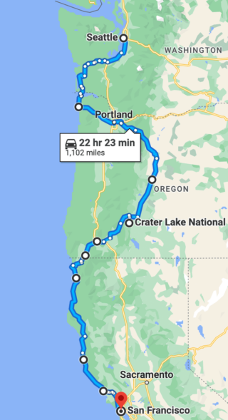 Seattle To San Francisco Road Trip: Best Drive Itinerary