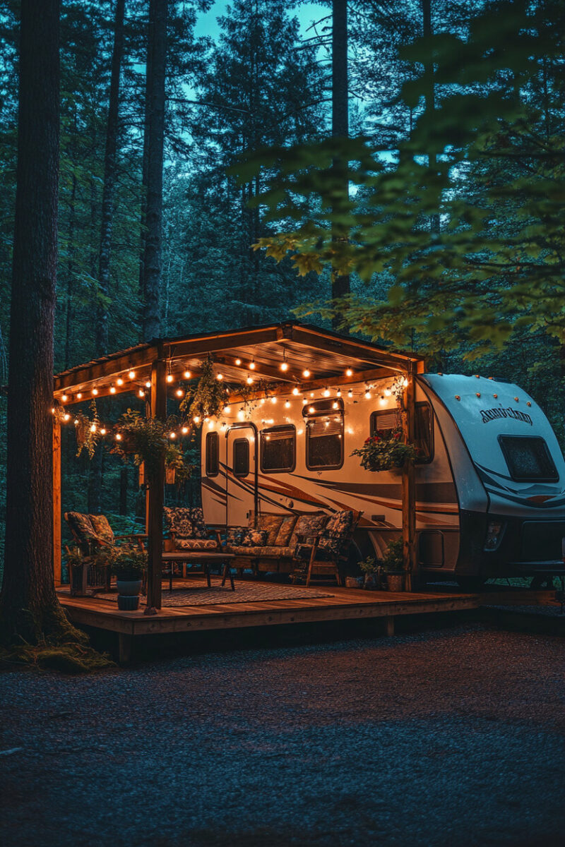 25 RV Campsite Decorating Ideas For A Picture-Perfect Setup